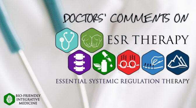 ESR THERAPY ... ESSENTIAL SYSTEMIC REGULATION THERAPY ... - Bio ...